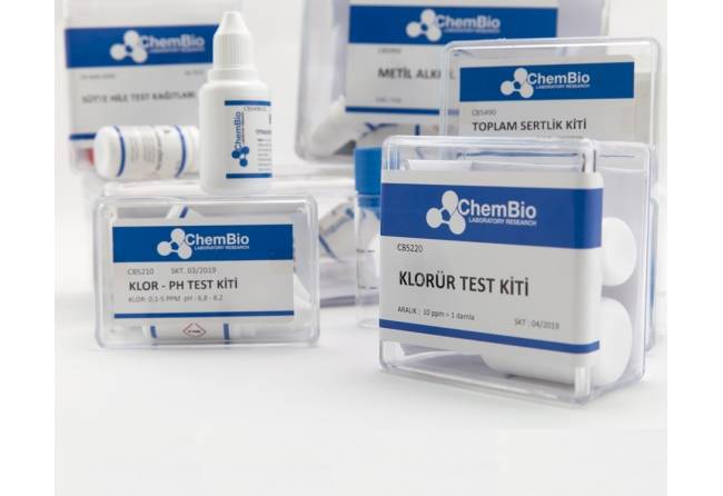 Chembio | Serbest Klor Test Kiti ( 0,1 - 0,3 - 0,5 - 1 - 3 - 5 ppm)